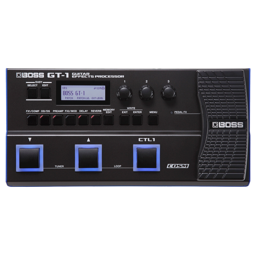 Boss GT-1 Compact Multi-Effects Pedal - Roland Musical Instruments ...