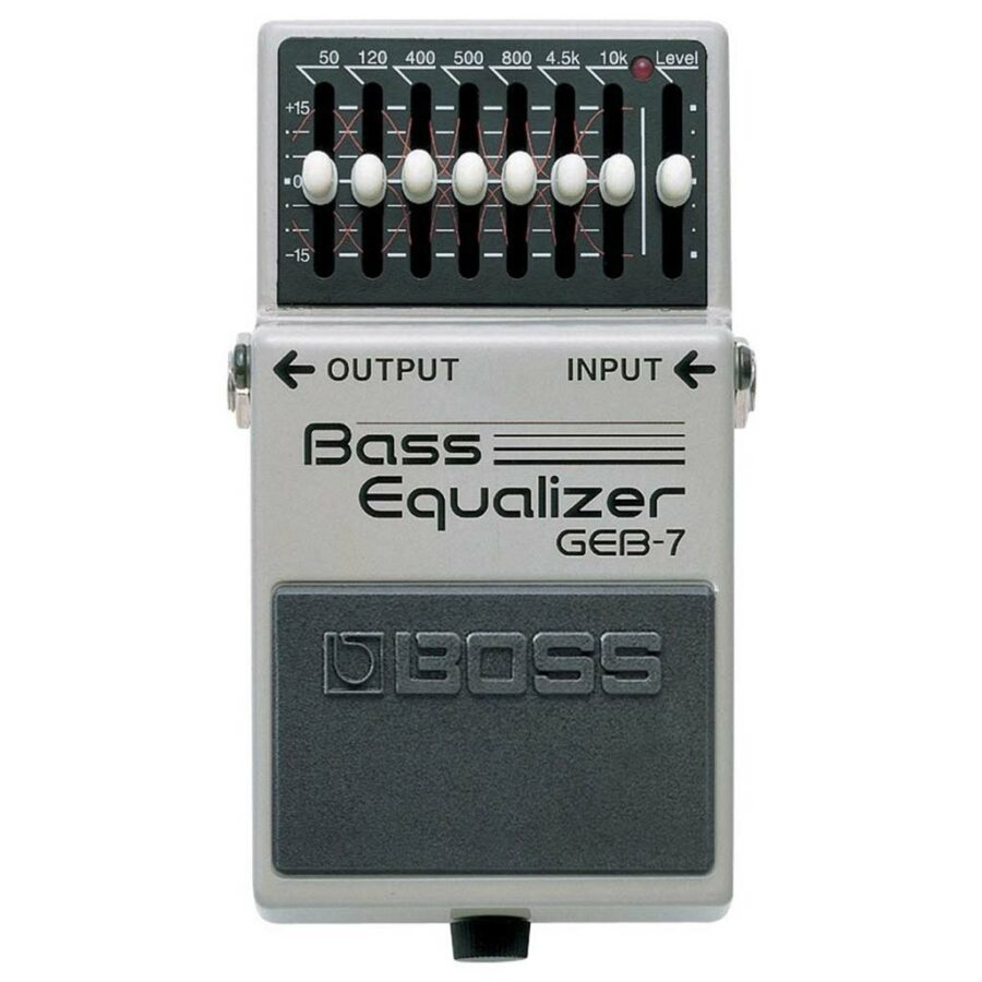 Boss GEB-7 Bass Graphic EQ Pedal - Roland Musical Instruments South Africa