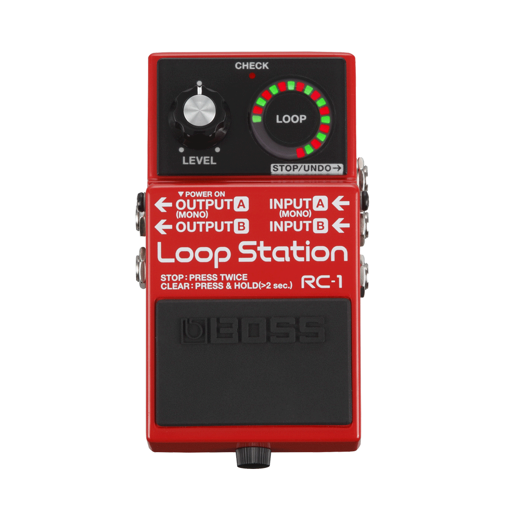 Boss RC-1 Loop Station Compact Looper Pedal - Roland Musical ...
